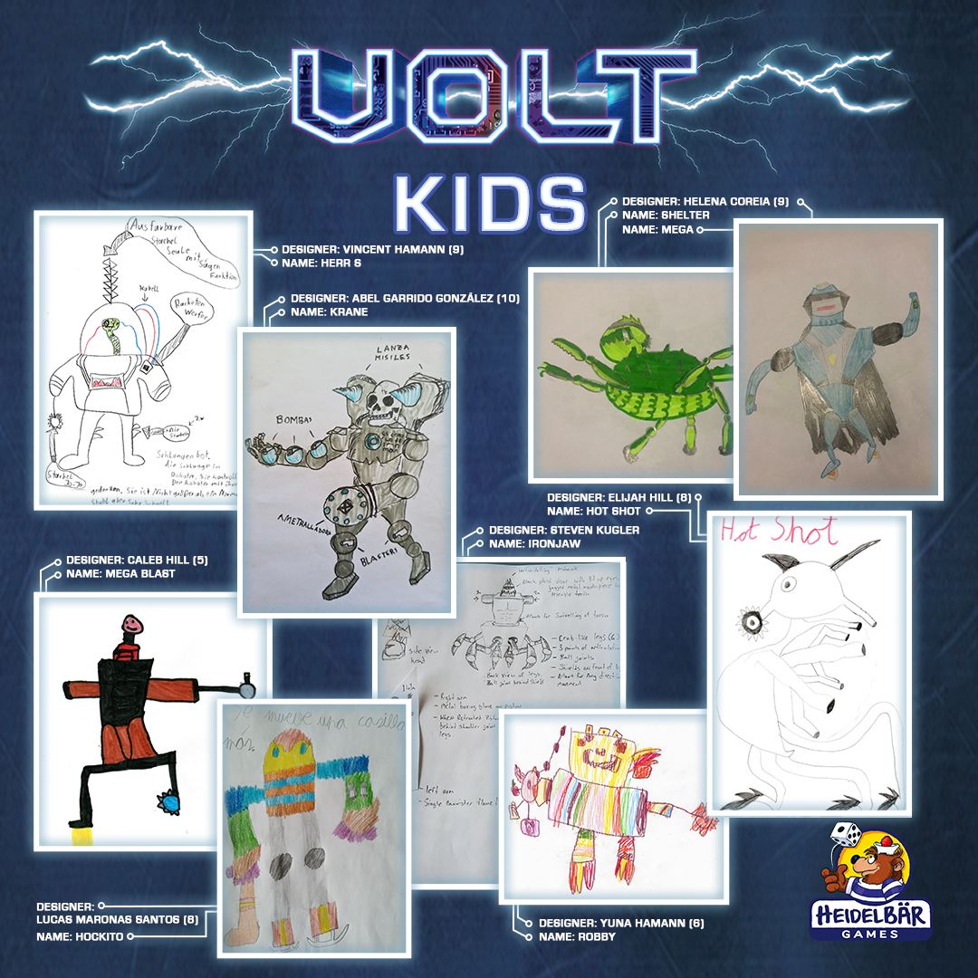 VOLT Robot Design Contest Winners + Map Editor – HeidelBÄR Games: Home